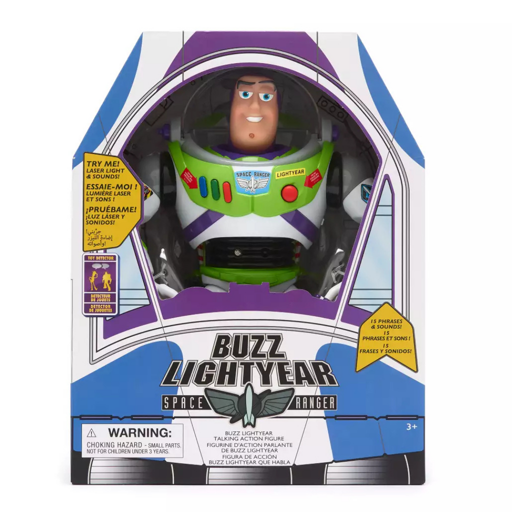 Buzz Lightyear Interactive Talking Action Figure, Toy Story – Gadget arcade