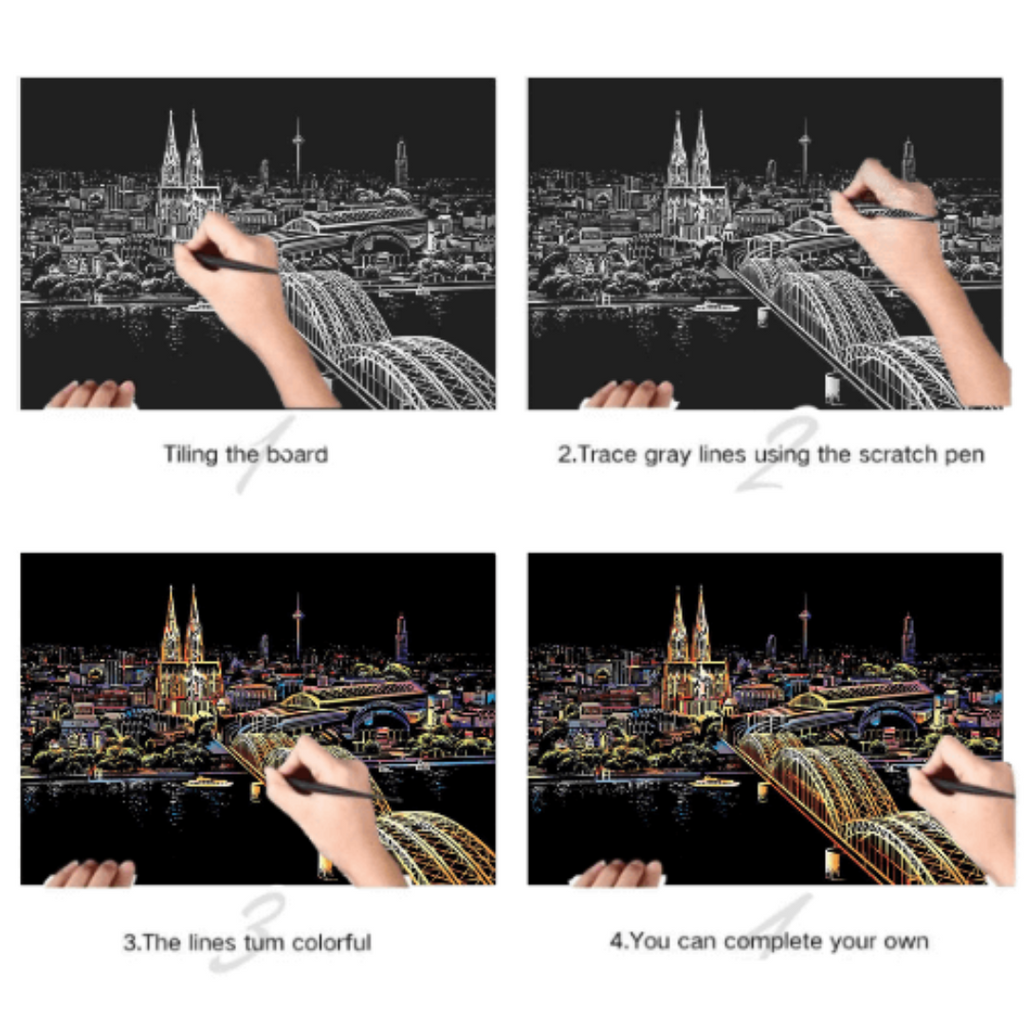 Light Up City DIY Art Cathedral in Cologne Germany Premium Set – Gadget ...