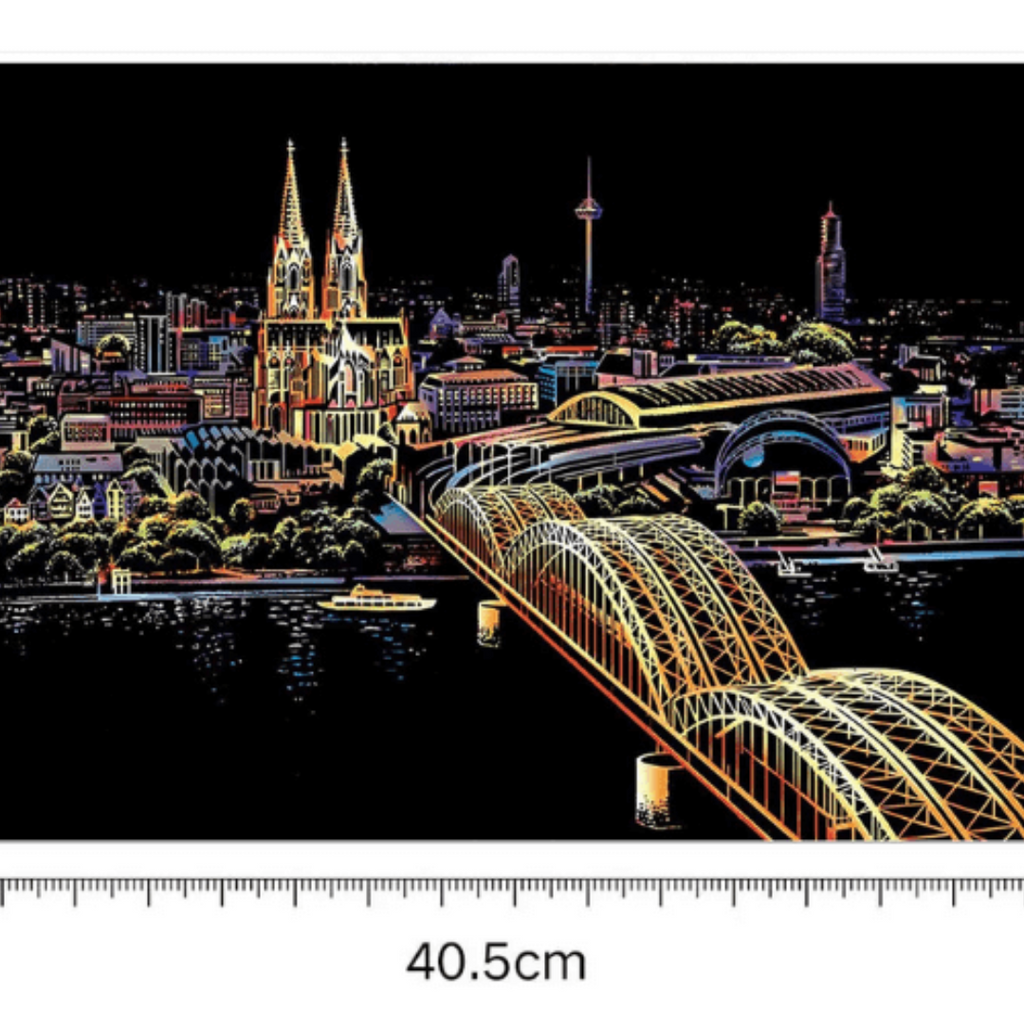 Light Up City DIY Art Cathedral in Cologne Germany Premium Set – Gadget ...