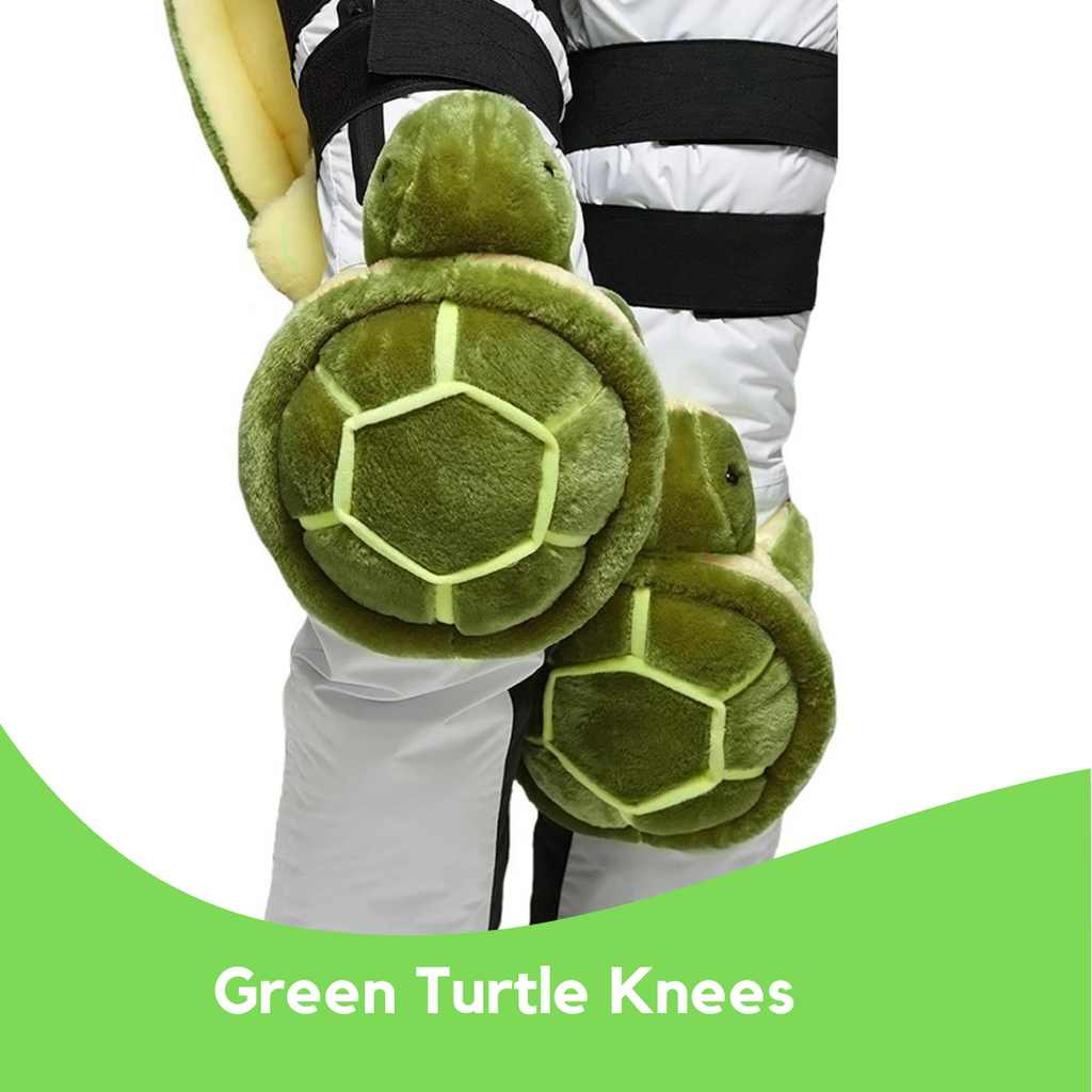 Snow Turtle Knee Support Protectors Green for Snowboarding Skateboardi ...